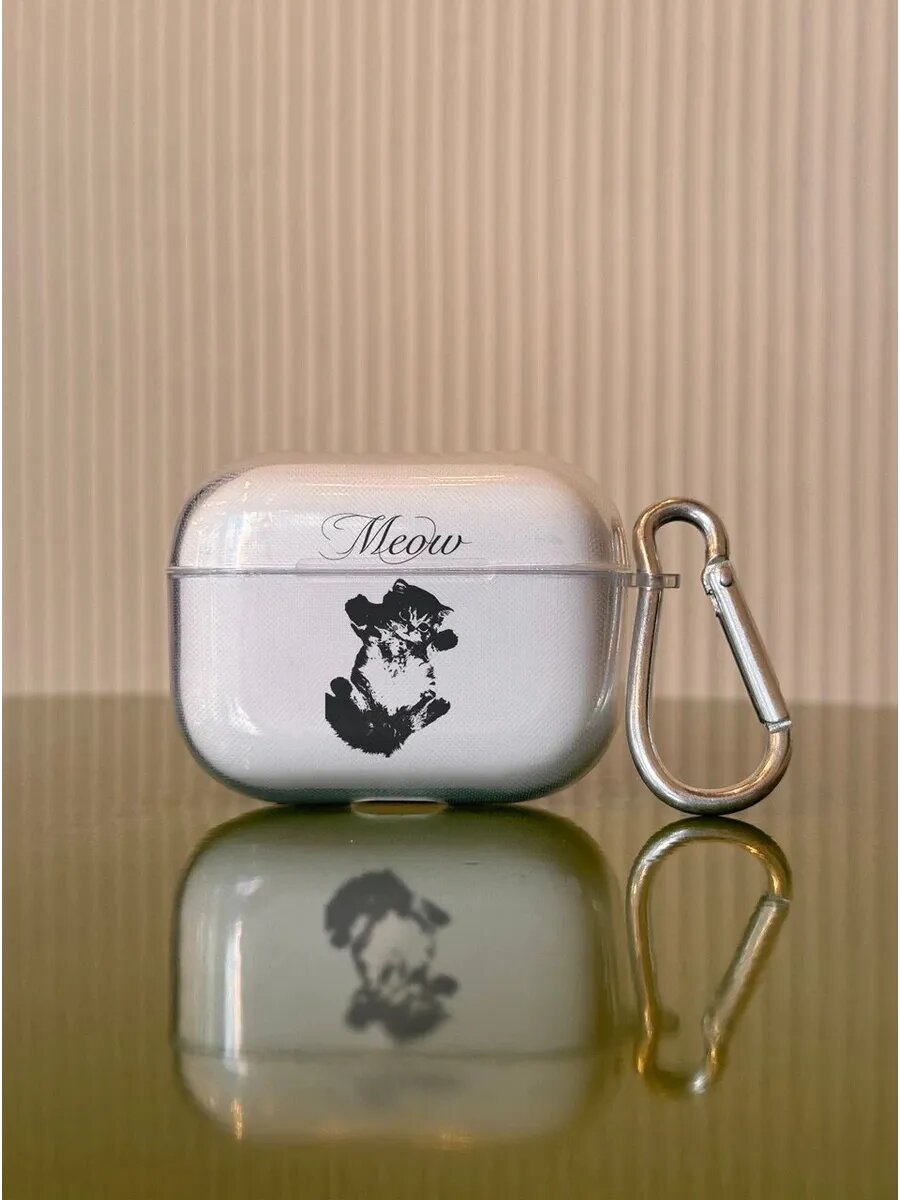 Чехол на AirPods Pro Котик