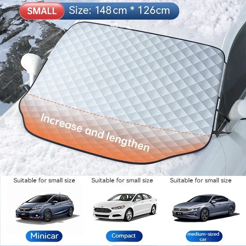 Для Mercedes-Benz Smart Fortwo 450 451, переднее лобовое стекло автомобиля, 126 148 Thicken
