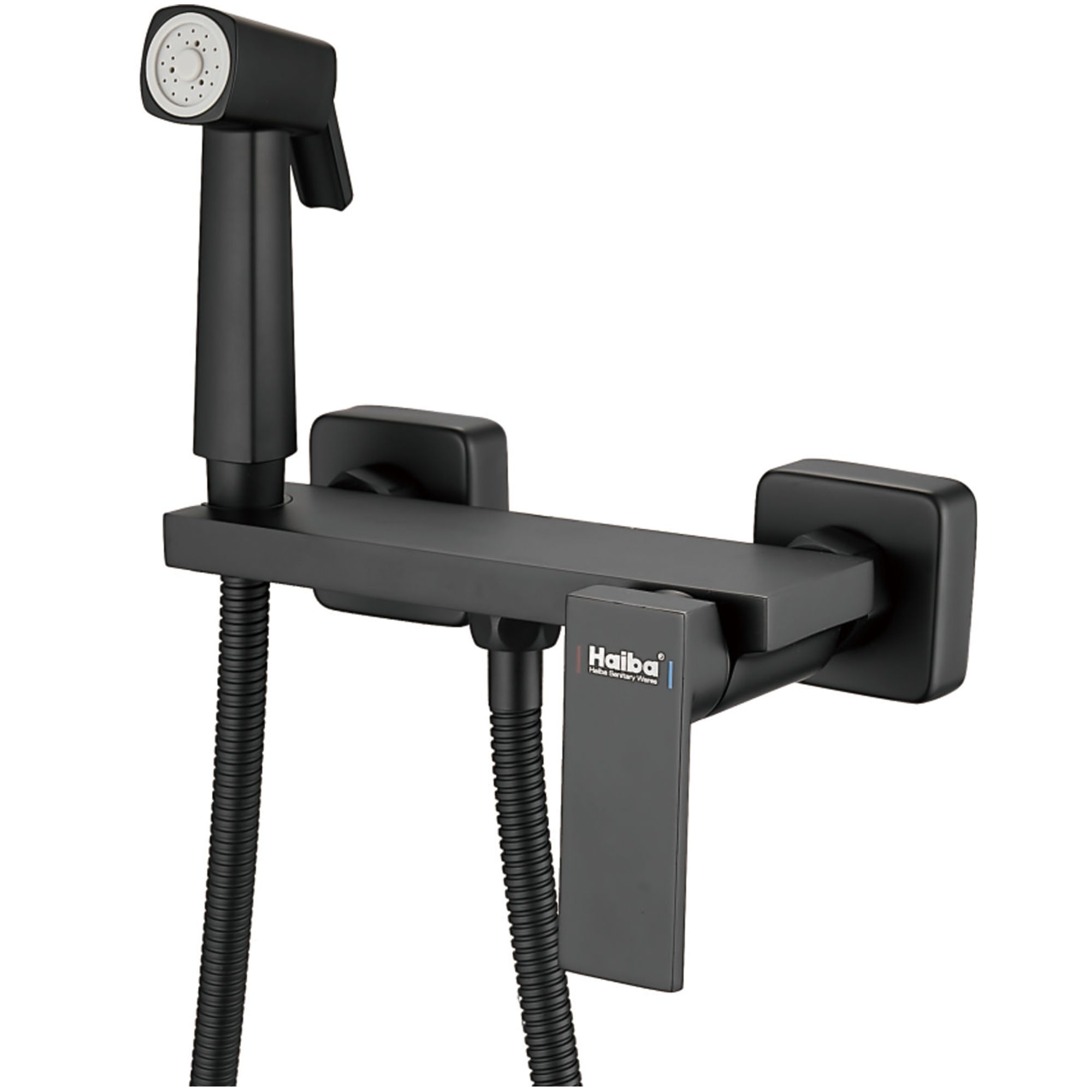 Смеситель с гигиеническим душем Haiba HB 5517-7