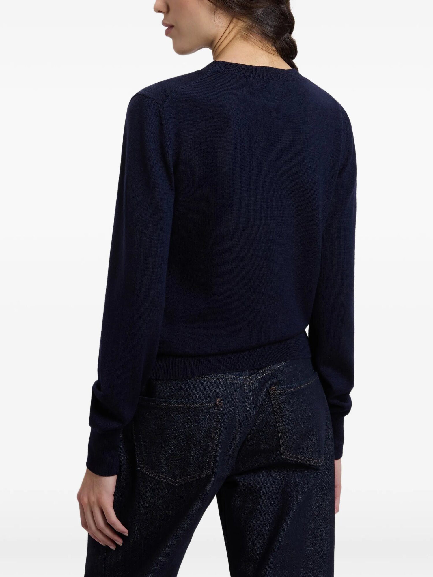 Свитер Woolrich Crew-neck sweater, размер 42, , blue — фото 1