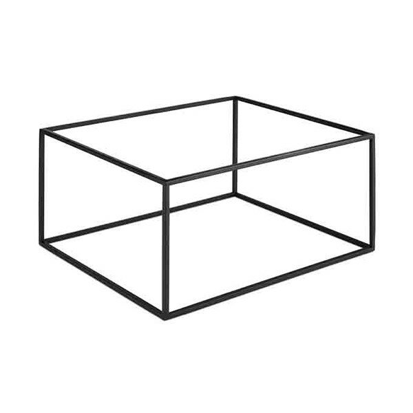 Подставка фуршетная «Азия Плюс» GN 1/2, GN 1/4, нержавеющая сталь, 35,4✕32,5✕17,6 см, черный (APS)