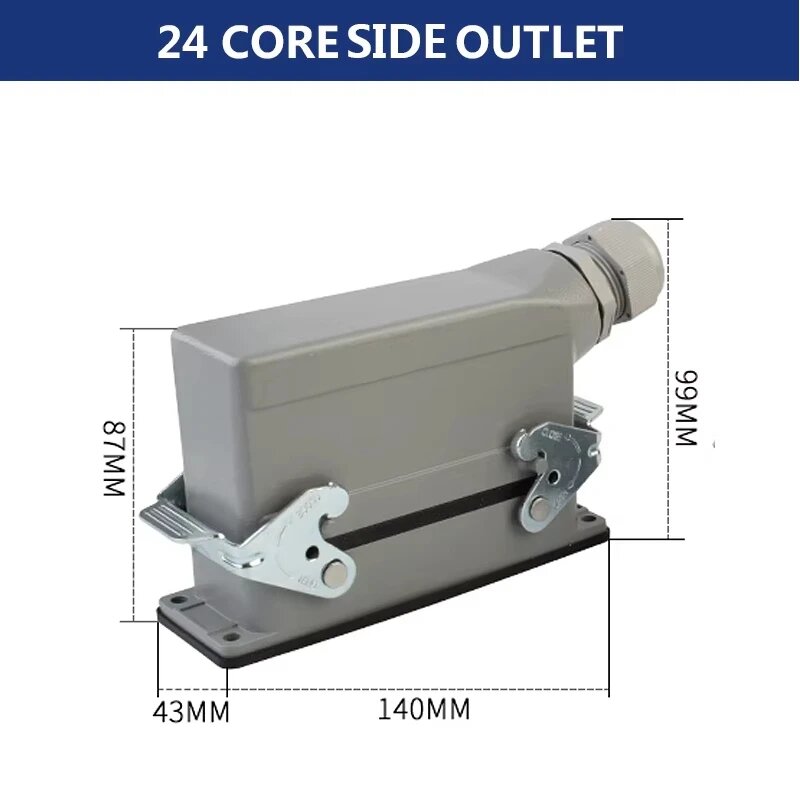 Разъем 24 core lateral line