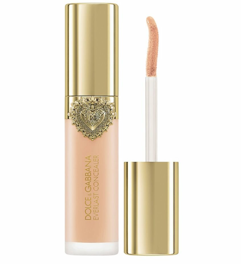 DOLCE&GABBANA Увлажняющий консилер для упругости кожи, стойкость 24 часа Everlast Concealer, 10 Light Medium, 11 мл