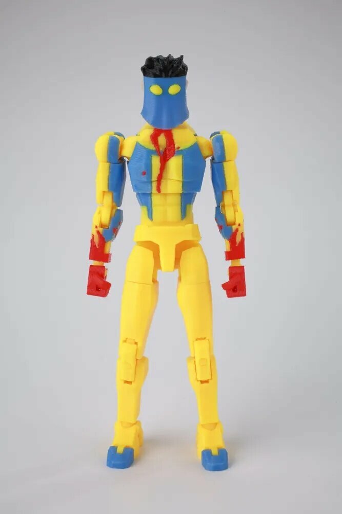 Invincible (Метка Кровавой Маски-14cm) Lucky Dummy 13,3D-печатный Подвижный Манекен