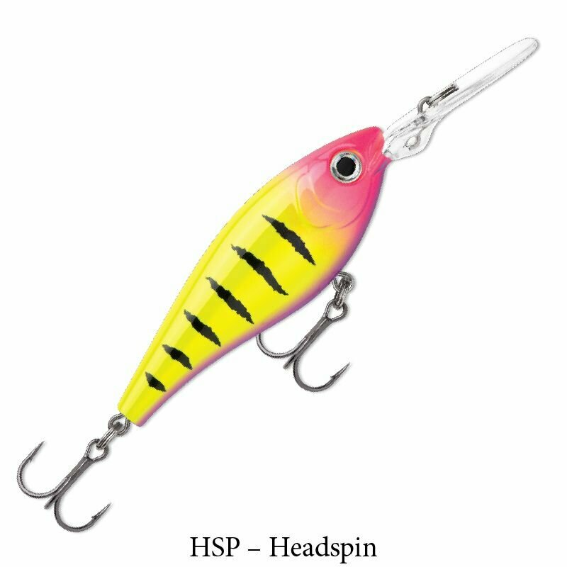 Воблер Rapala Harvest Shad 05 HSP плавающий 5 см 5 гр заглубление 2.4-3.0 м