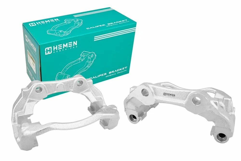 Скоба суппорта передняя левая Peugeot 307 01-, 308 07-, Citroen C4 04- (HCBFL017)