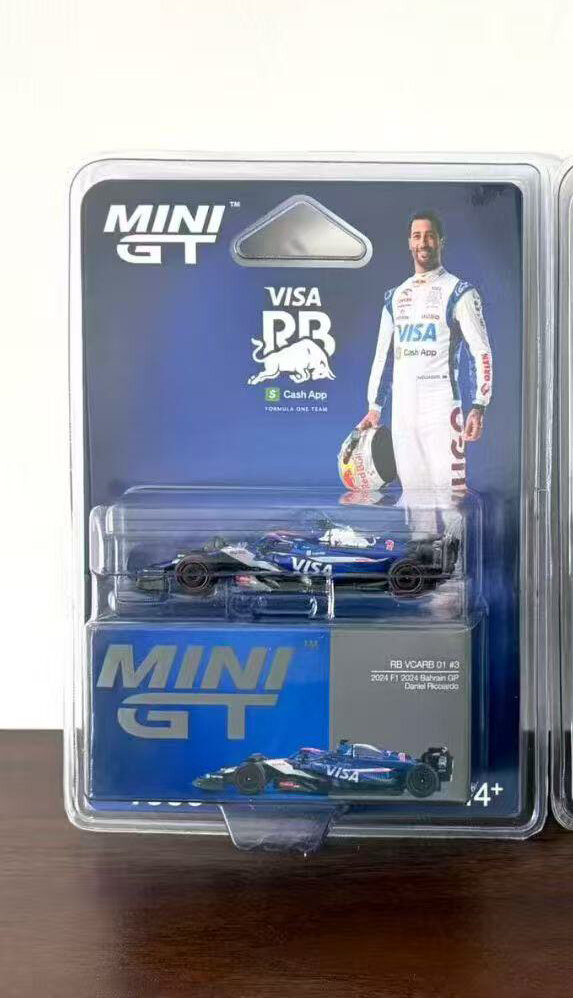 Машинка MINI GT MODEL 1:64 #1006 RB VCARB #3 F1 Blister Packaging Die-cast Alloy Model Collection Toy Children Gifts