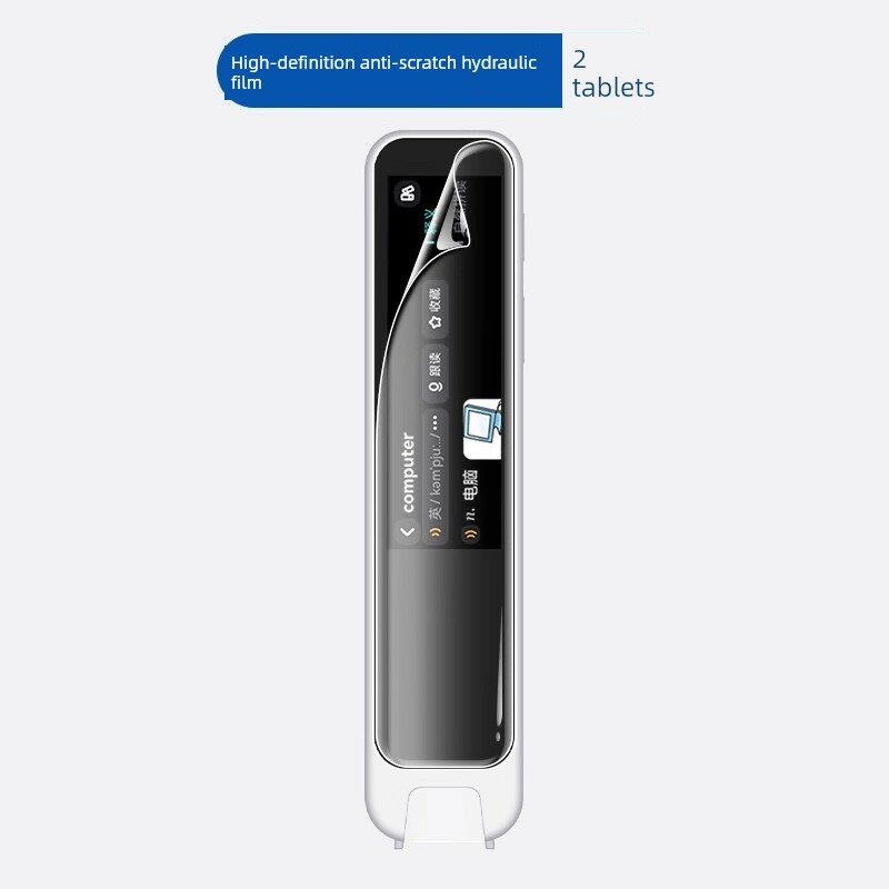 A7 Pro Высококачественная антиэксплозивная мягкая пленка для YOUDAO Dictionary Pen A7, 2 листа, без кейса