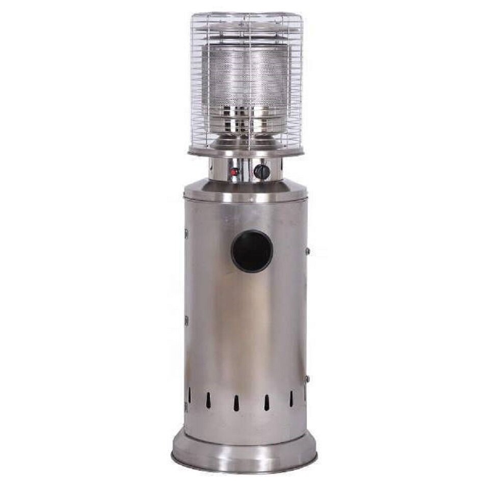 Уличный газовый обогреватель WWT 13H Stainless steel мощность 13 кВт
