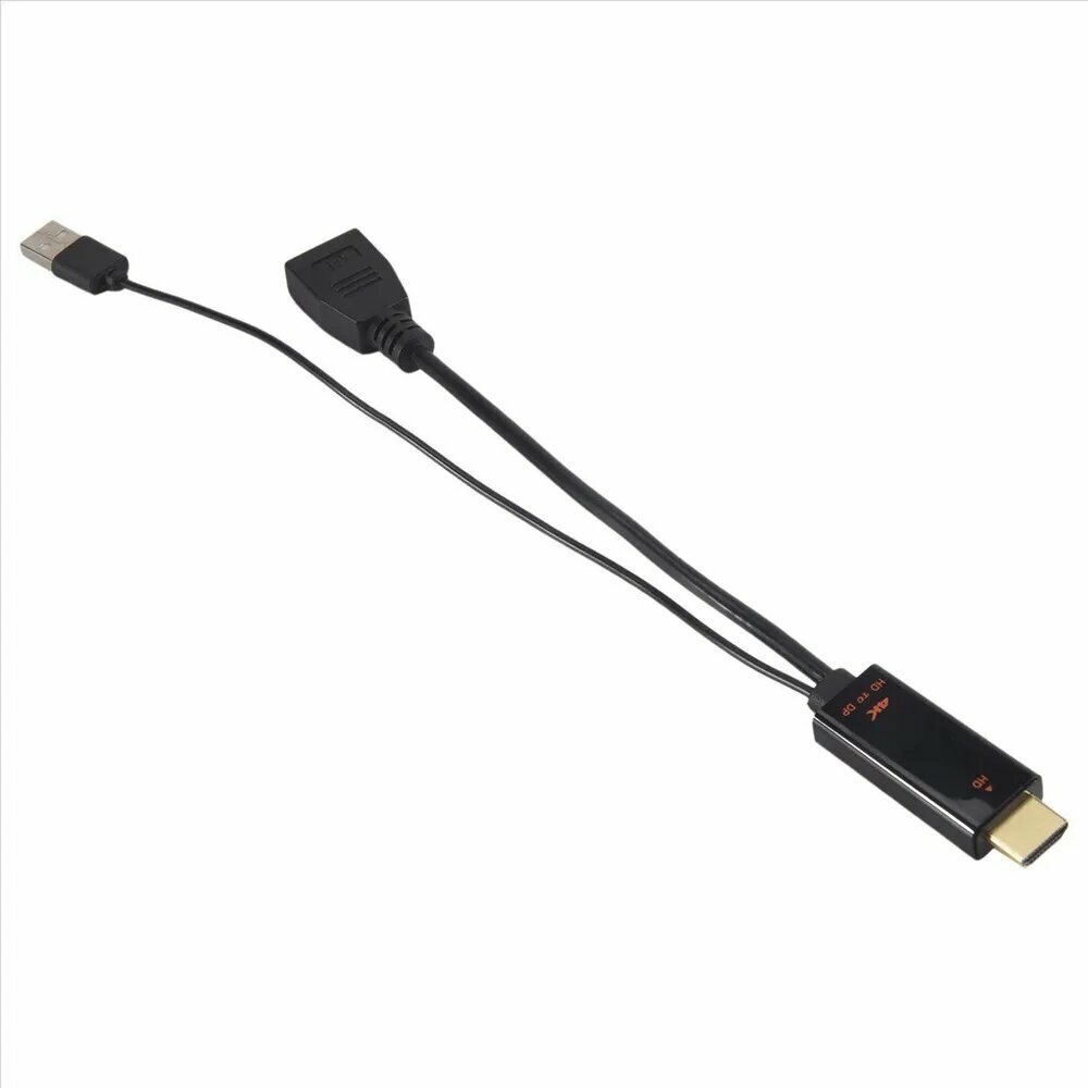 HDMI-Совместимый кабель-преобразователь между разъемом и разъемом Displayport 4K при 60 Гц