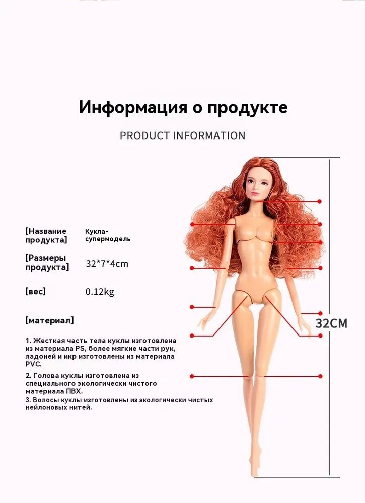 Кукла супермодель/супер высокое качество /супер высокая стоимость — фото 1