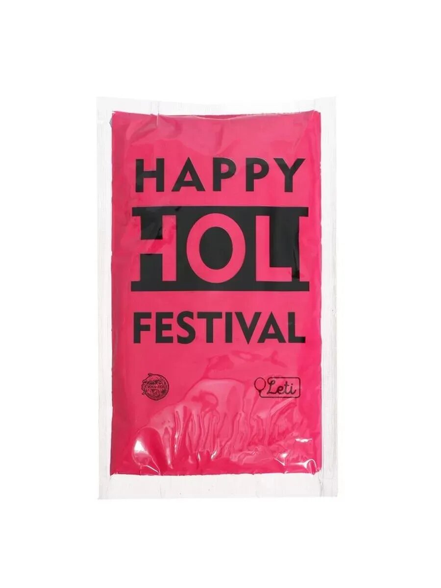 Краски холли фестивальные, цвет малиновый, 100 г