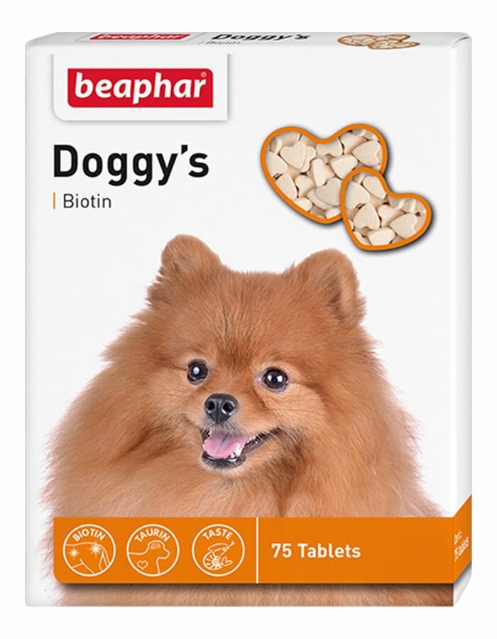 Кормовая добавка для собак Doggy's + Biotine