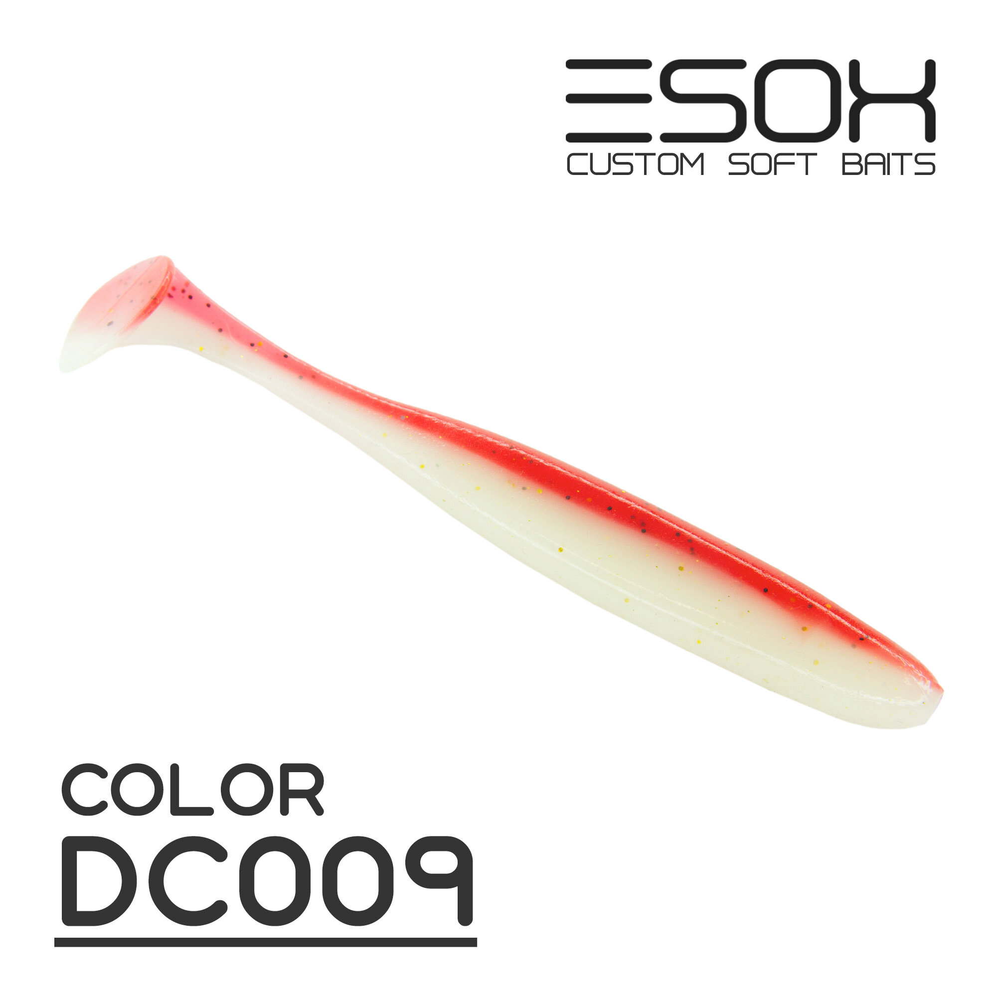 Мягкая приманка для рыбалки ESOX Sheasy 4.8" (120мм) 4 шт.