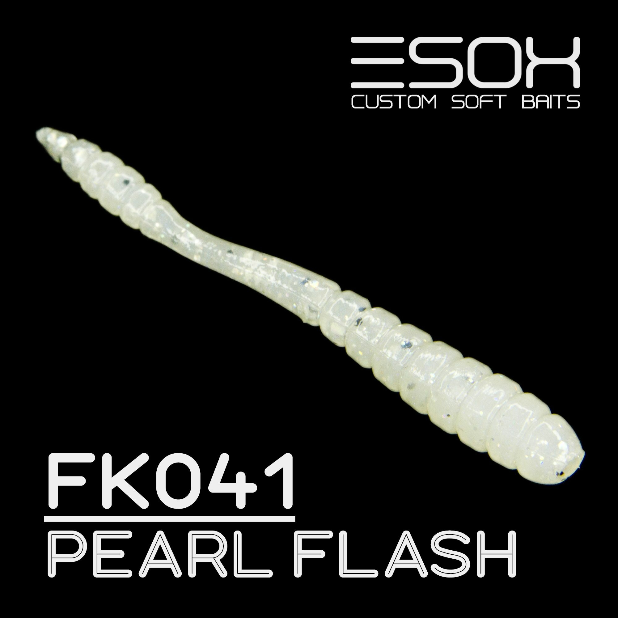 Мягкая приманка для рыбалки ESOX FK Worm 2" (51мм) 10шт.