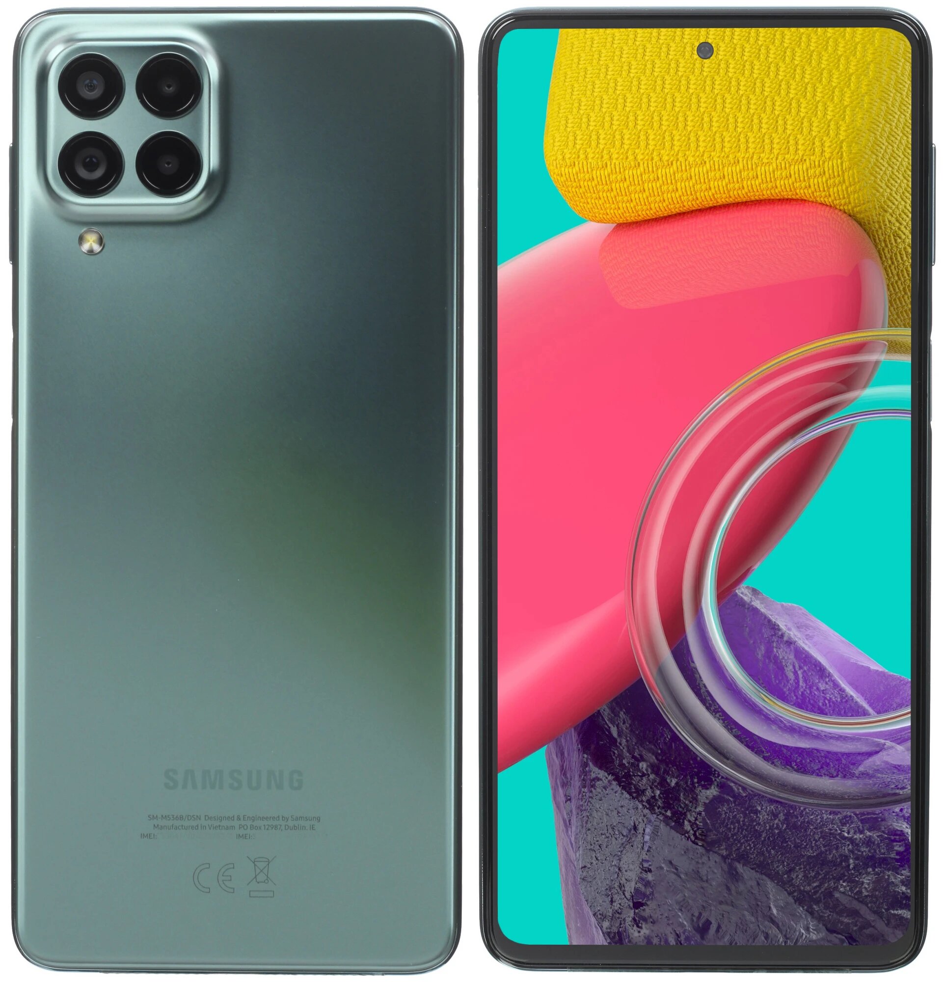Смартфон Samsung Galaxy M53 5G 8/256 ГБ, зеленый