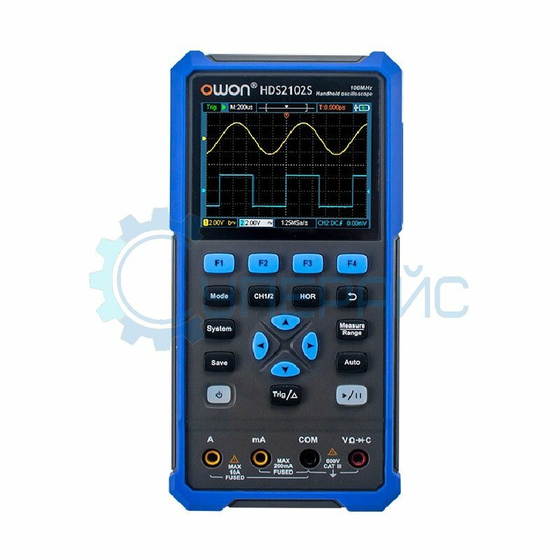 Осциллограф цифровой портативный OWON HDS2102S