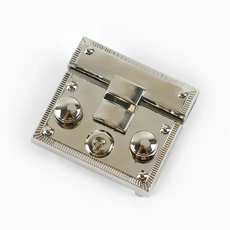 Металлические пряжки для сумок Deepeel, Silver, 45x40mm-2Pcs