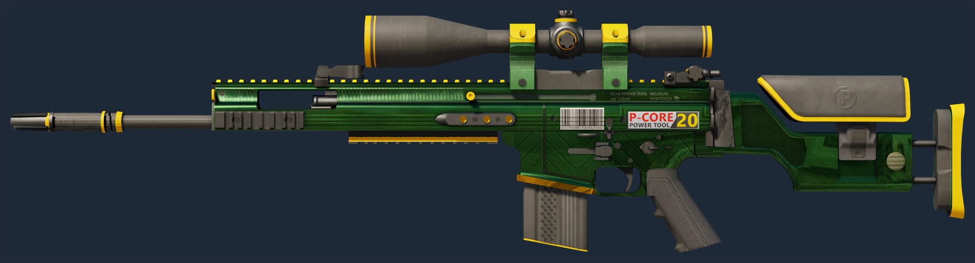 SCAR-20 | Генератор (Закалённое в боях) Скины CS2 с быстрой автовыдачей steam trade