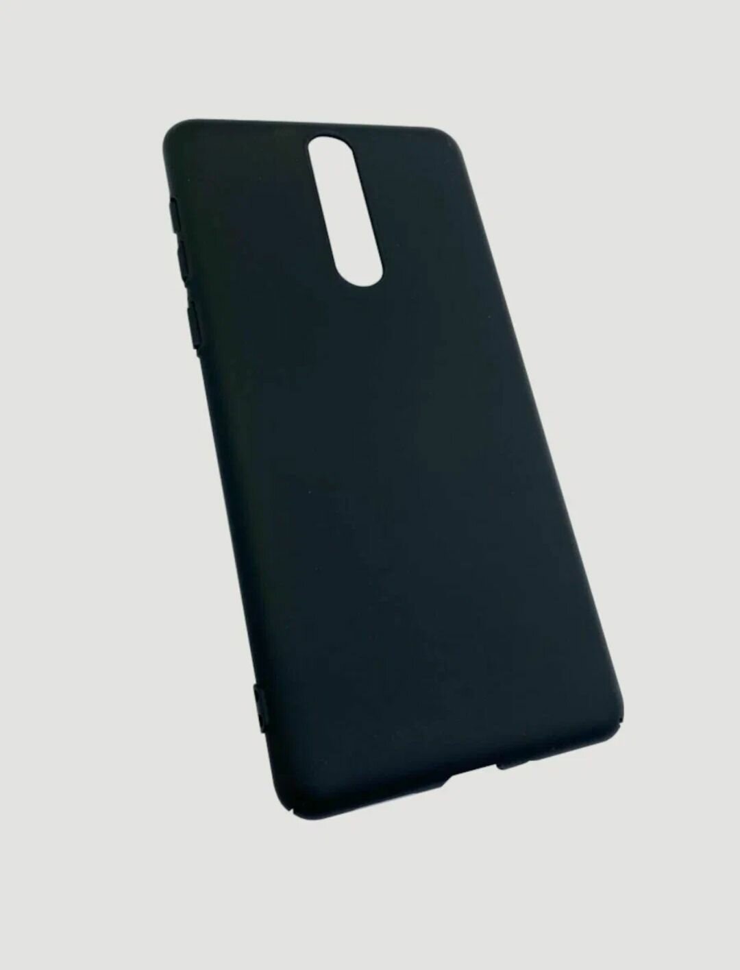 Nokia 8 чёрный матовый чехол для Нокия 8 бампер накладка
