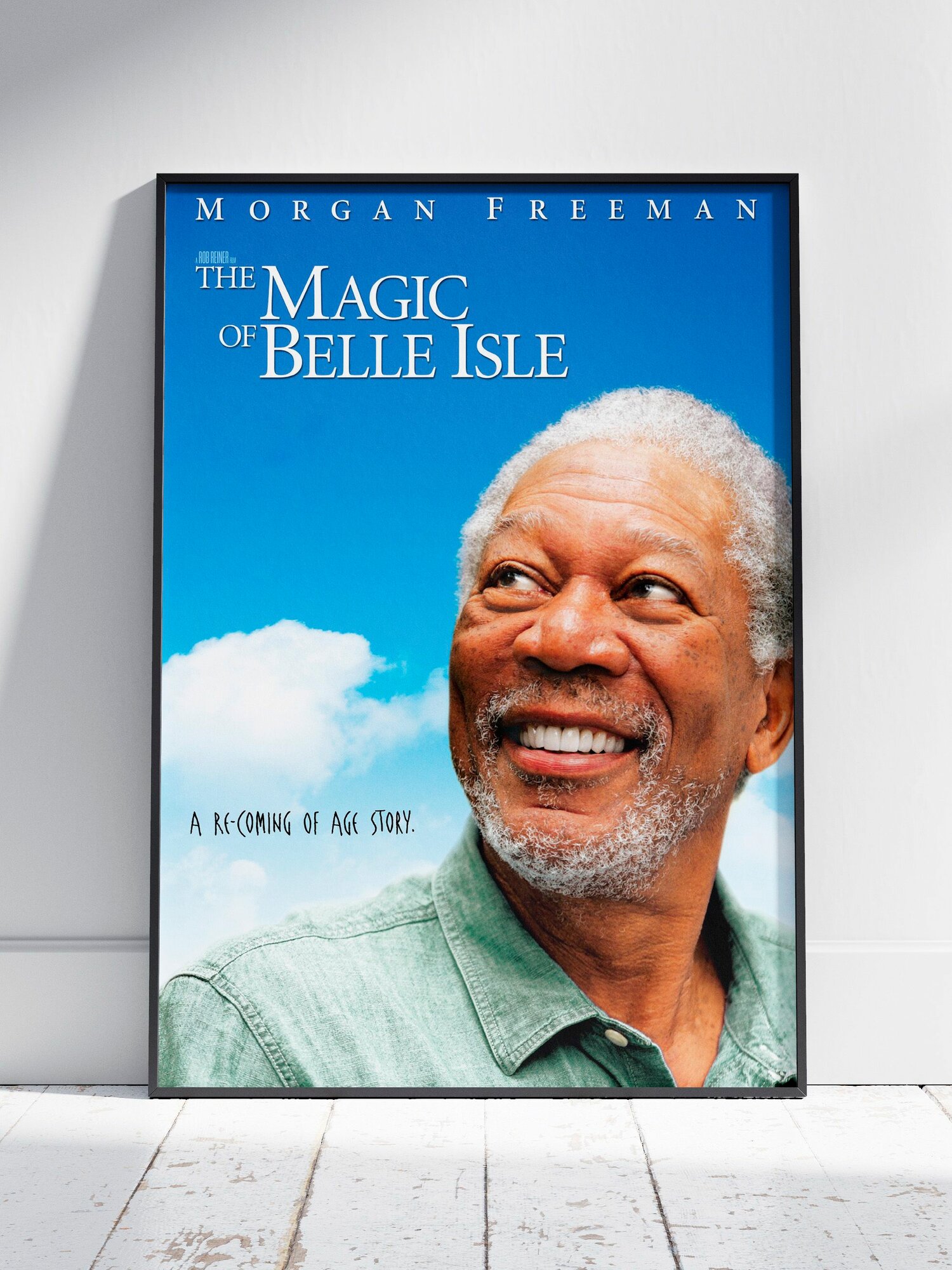 Плакат на стену для интерьера Морган Фримен (Morgan Freeman 15) - Постер по актеру фильма, кино, сериала формата A4 (21x30 см)
