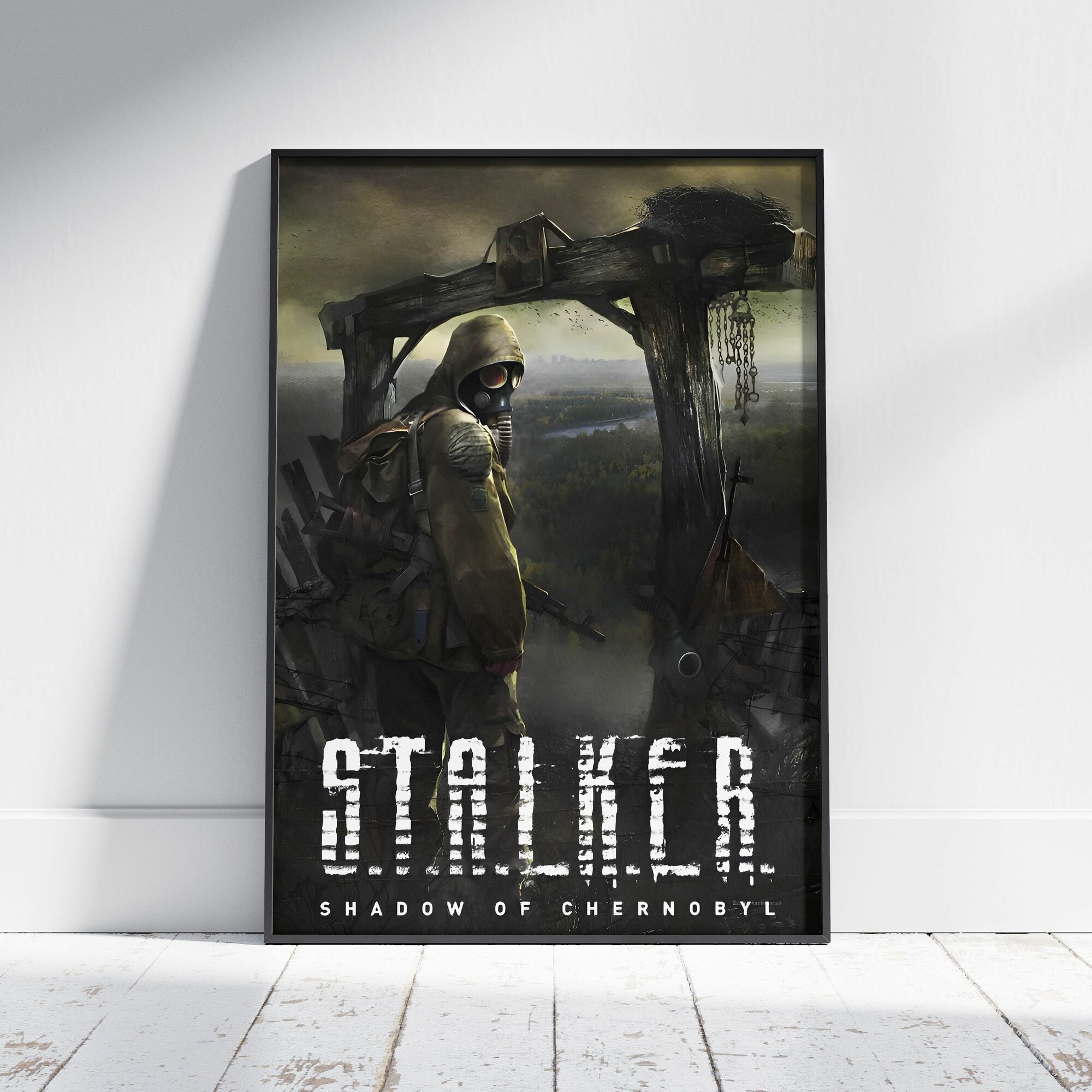 Плакат на стену для интерьера Сталкер (Стрелок 5) - Постер по игре S.T.A.L.K.E.R формата А3 (30x42 см)
