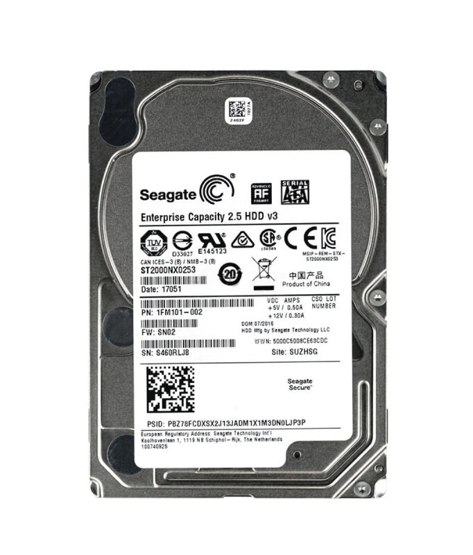 Жесткий диск Seagate ST2000NX0253 2Tb SATAIII 2,5" HDD