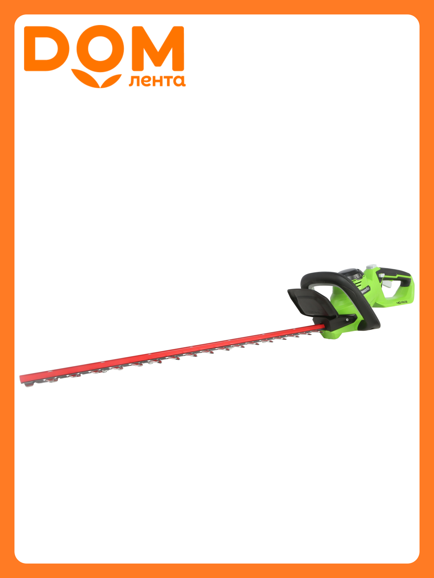 Кусторез аккумуляторный 2200907 GREENWORKS G40HT61 40 В без АКБ и ЗУ