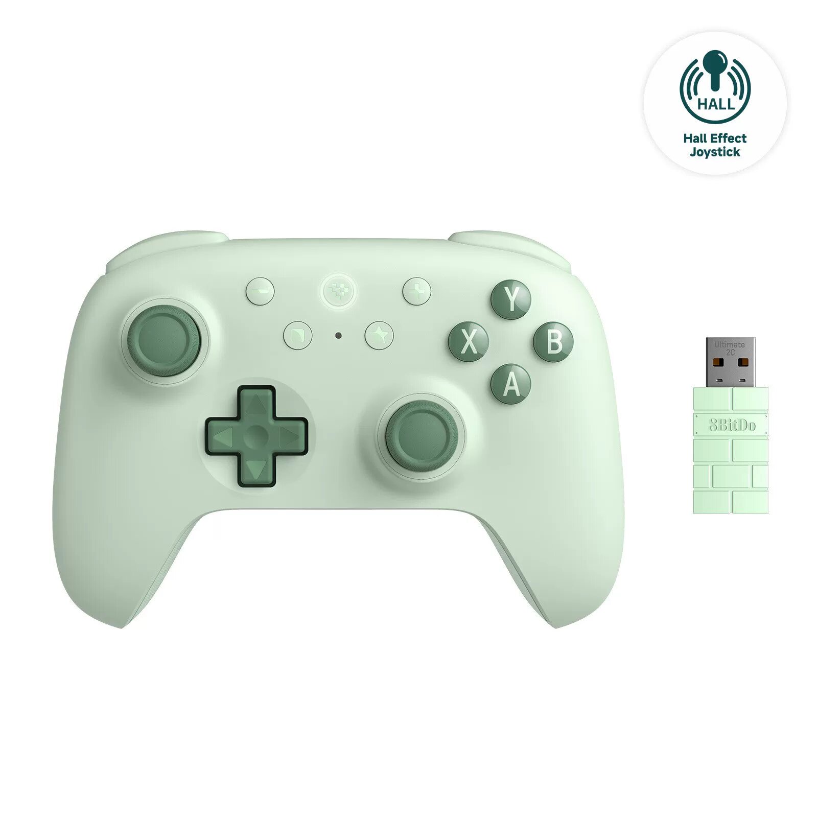 8Bitdo Orion Youth Edition II беспроводная контроллер для ПК Steam с датчиком Холла, 3 режима Bluetooth 2.4ГГц
