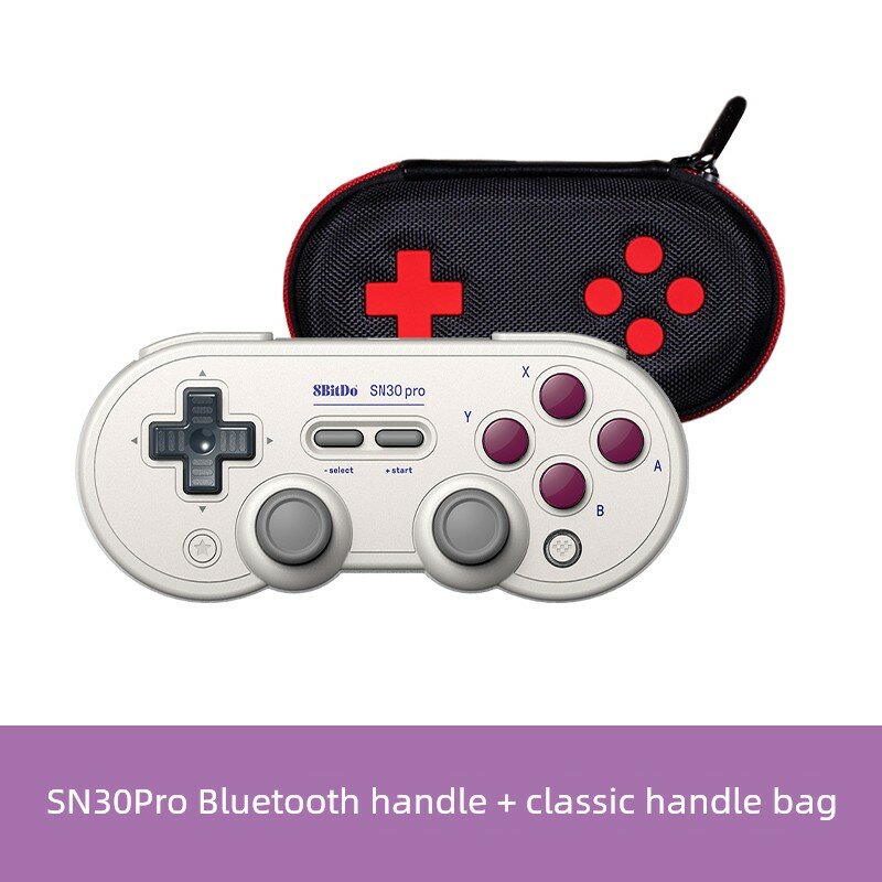Игровой контроллер 8Bitdo SN30 Pro Bluetooth с джойстиком на датчиках Холла для Nintendo Switch 2, ПК, Steam, Android,