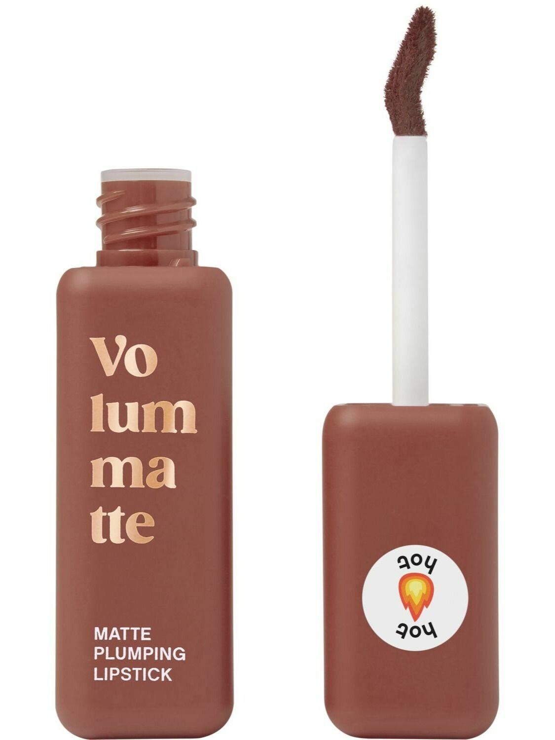Vivienne Sabo Volummatte Жидкая матовая помада тон 07 винно-коричневый, с эффектом увеличения объема губ Long-wearing plumping matte liquid lip color