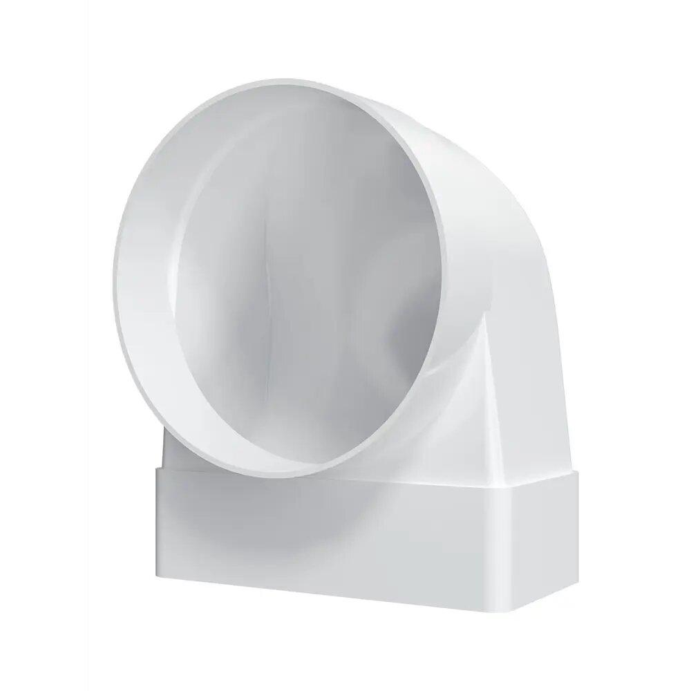 Переходник вентиляционный FONET D100 мм 55x110 мм пластик белый