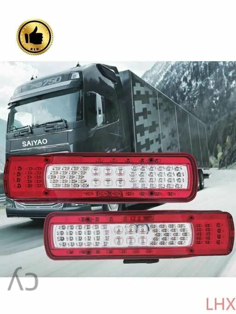 Фары автомобильные, Задний фонарь, 2 шт, арт. Volvo FH FM_R