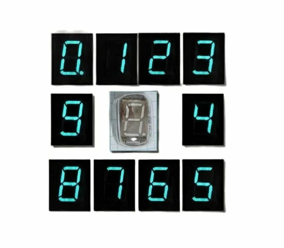 1 шт ИВ-22 Вакуумный люминесцентный индикатор