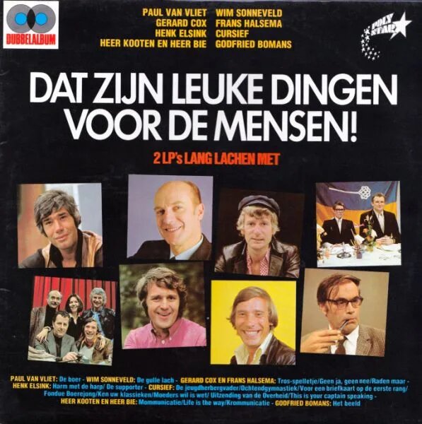 Various - Dat Zijn Leuke Dingen Voor De Mensen! 2LP VG+