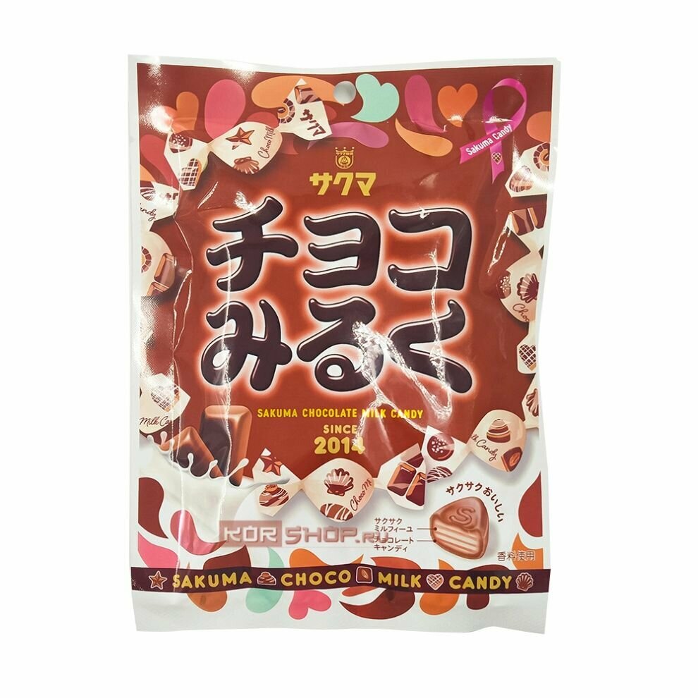 Карамель со вкусом карамельного молока SAKUMA 62г (Япония)