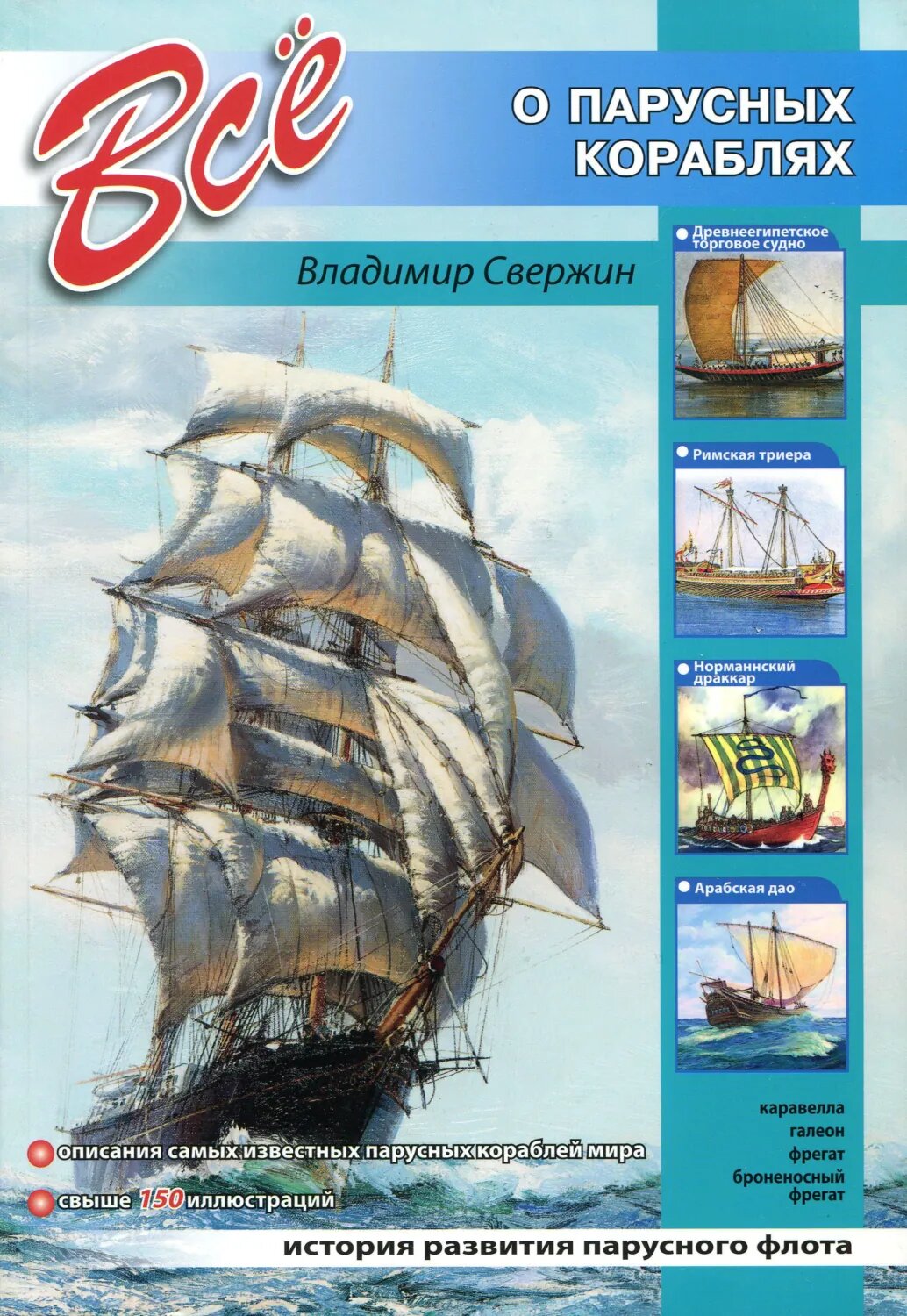 Всё о парусных кораблях [Цифровая книга]