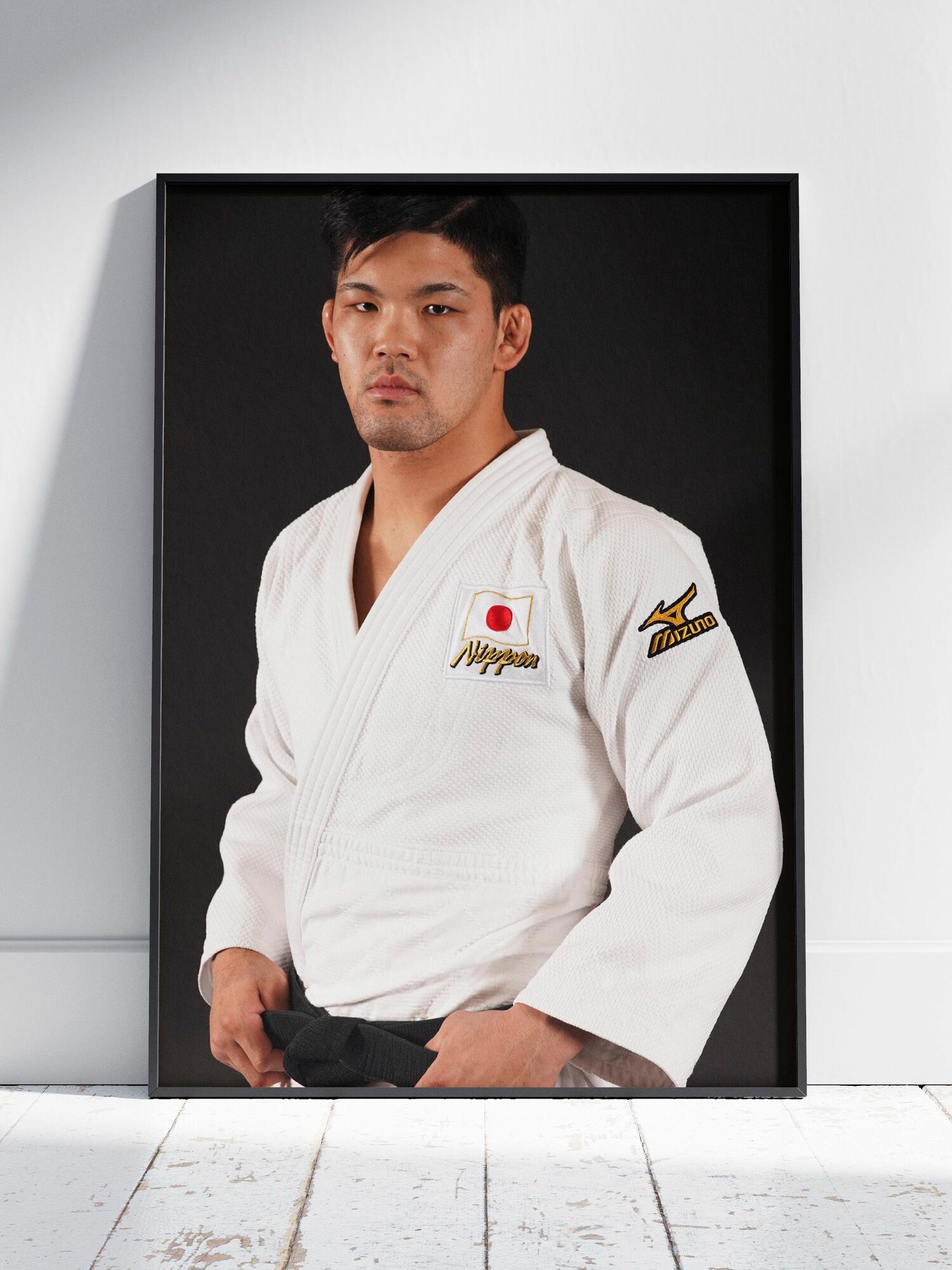 Плакат на стену для интерьера Дзюдо - Judo (Шохей Оно - Shohei Ono 1) - Постер по спорту и физической активности формата A4 (21x30 см)