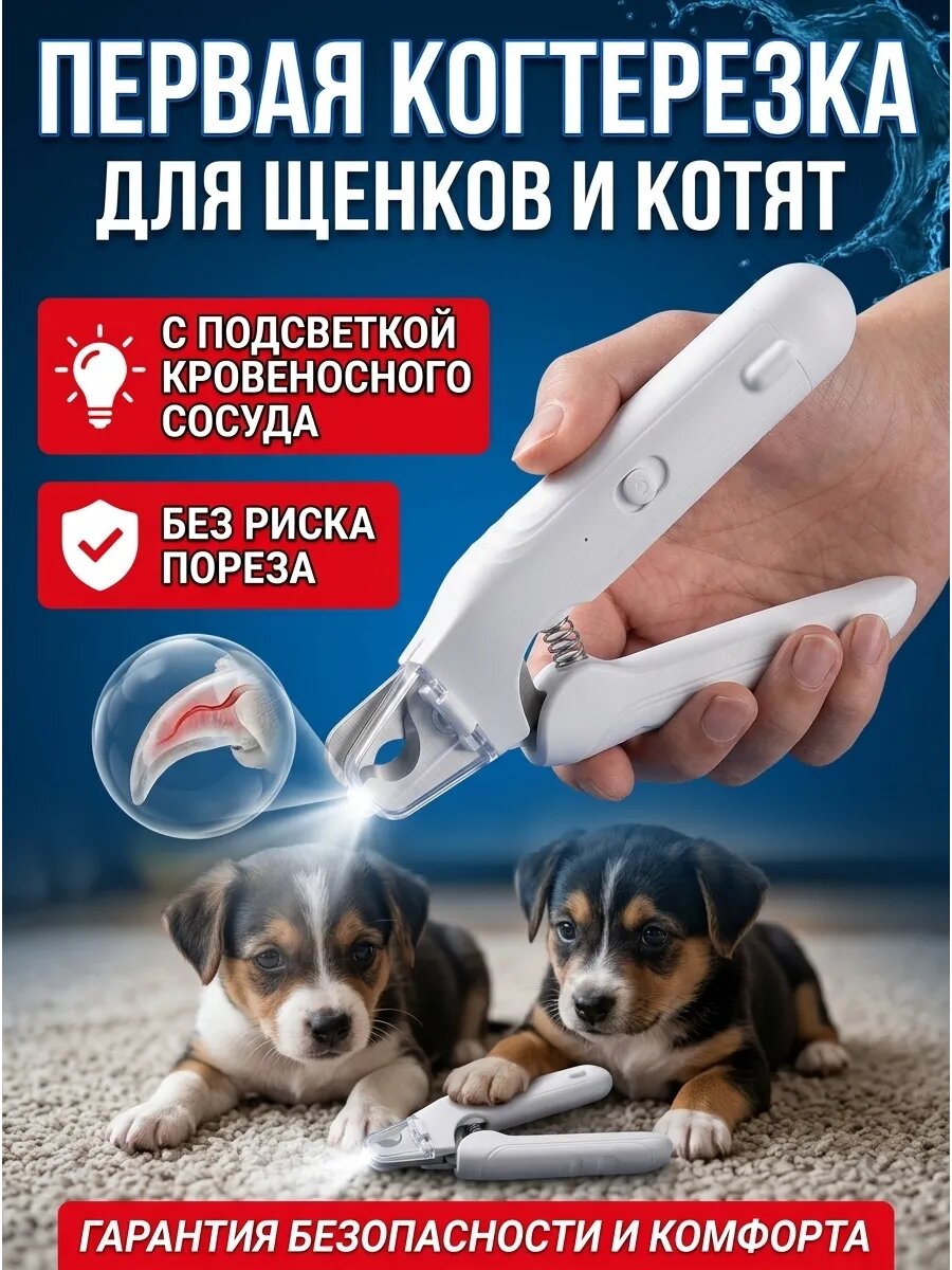 Когтерезка гильотинная для кошек и собак
