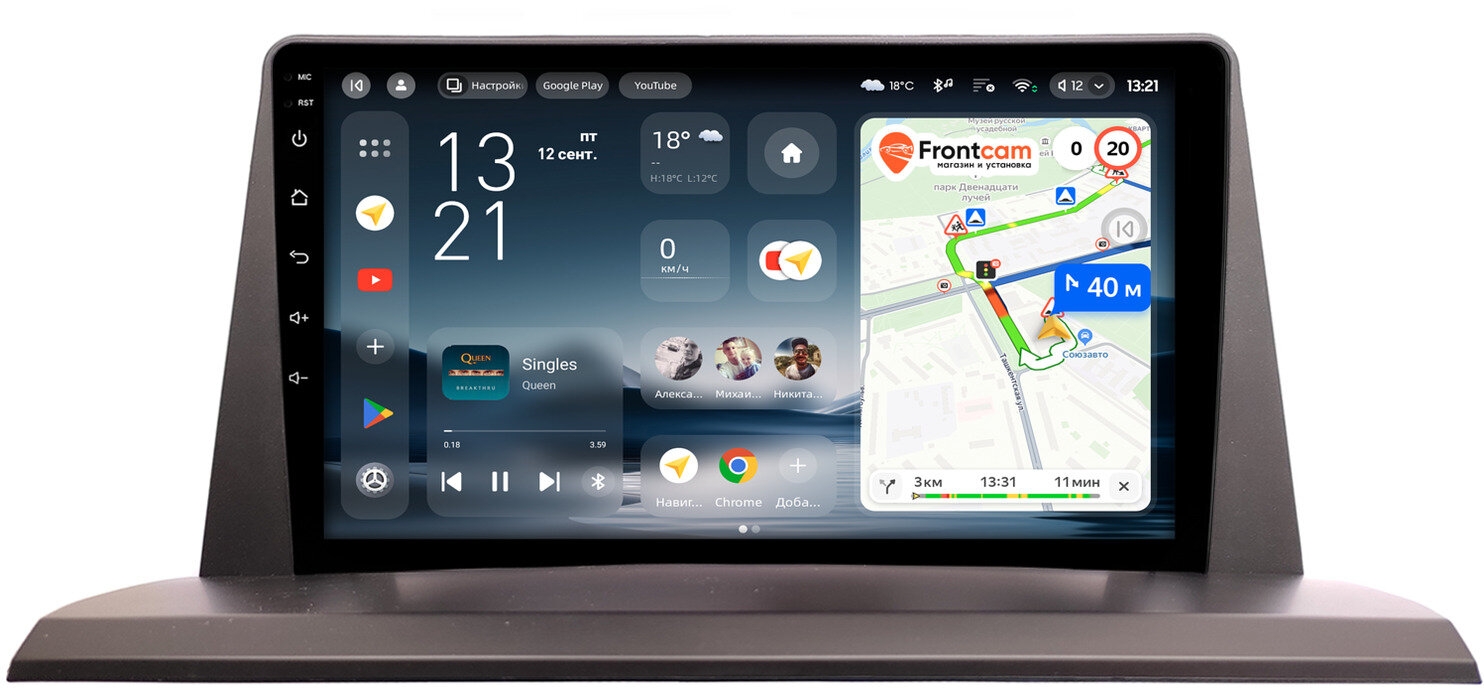 Штатная магнитола Teyes CC4L 4/64 9" RM-9-1205 Lexus NX 2014-2017 Android 14 (4G-SIM, QLed, AI)