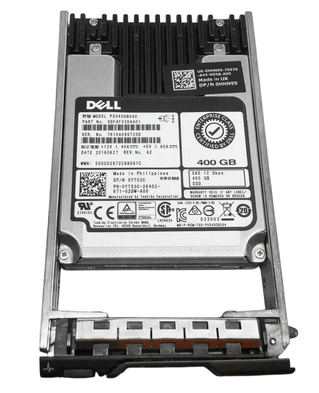 Жесткий диск Dell 0YT53C 400Gb SAS 2,5" SSD