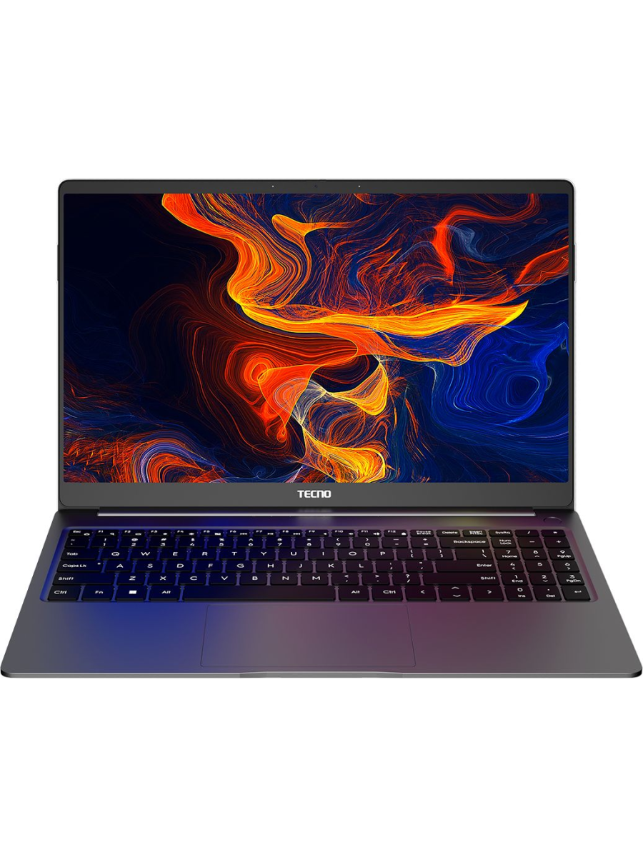 Ноутбук Tecno 15.6" MegaBook T15DA Ryzen 5 7430U/8Gb/SSD512Gb/W11H/серый