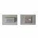 Фиксатор Code Deco WC-10031 Fusion, квадратный, алюминиевый, накладной, серый