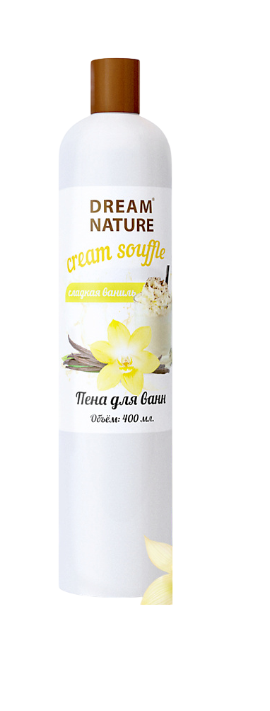 Пена Dream Nature для ванн Ваниль, 400мл