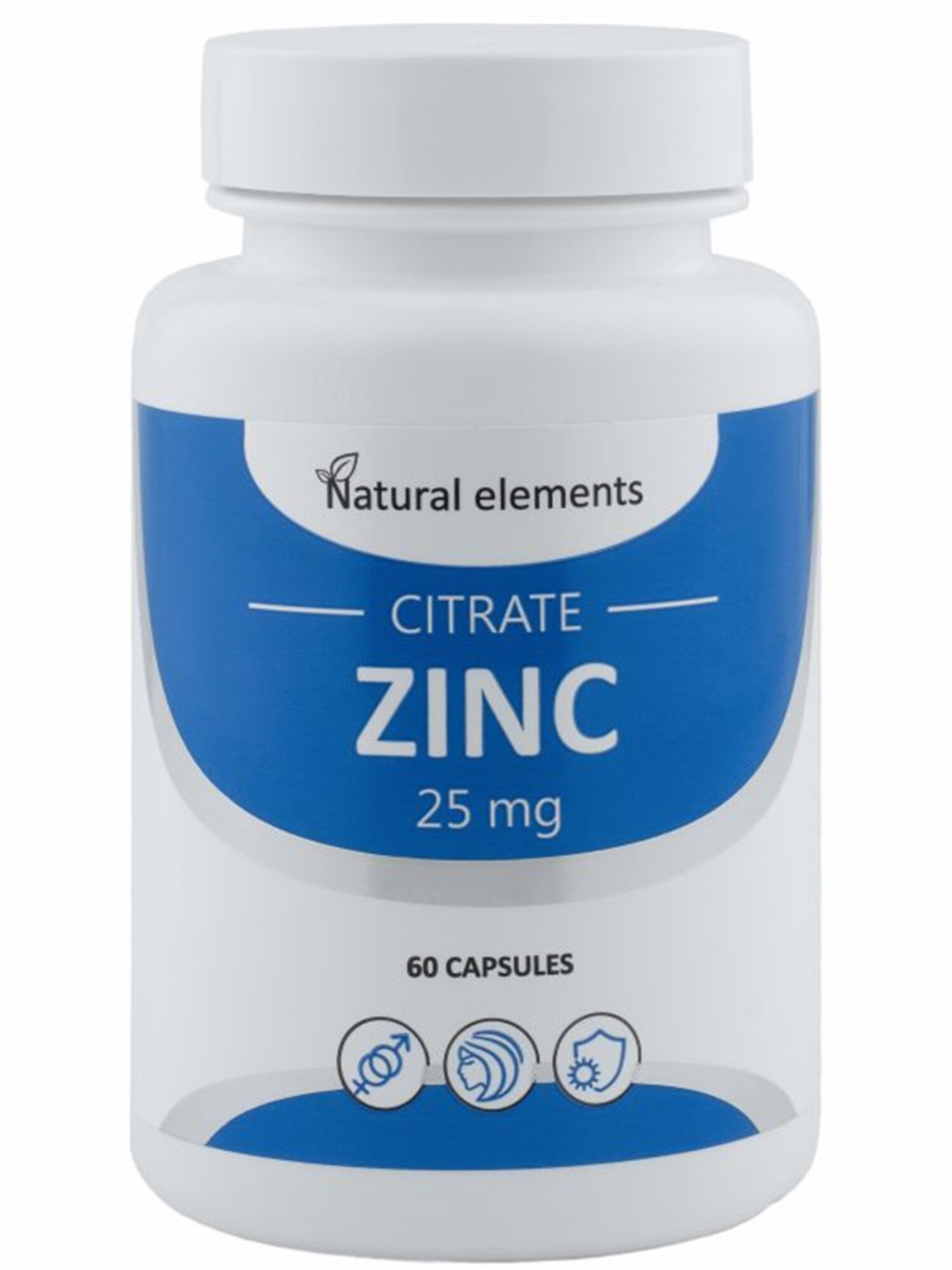 Цитрат цинка для повышения иммунитета от бренда "Алфит плюс", 60 капсул по 400 мг