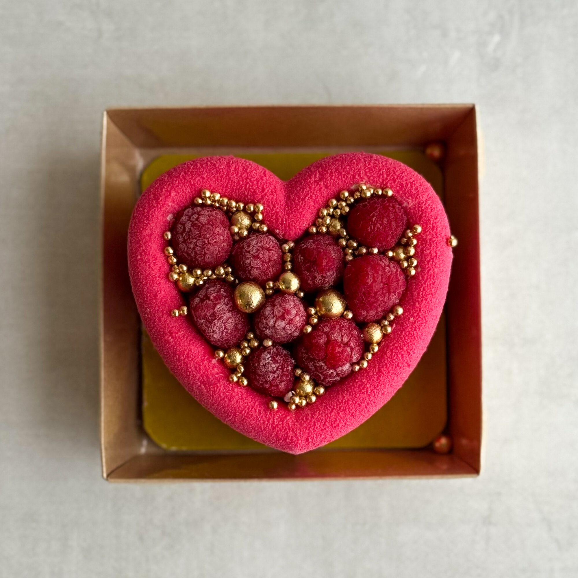 Бенто Торт Сердце 385 гр, Dessert Fantasy, Чизкейк ру