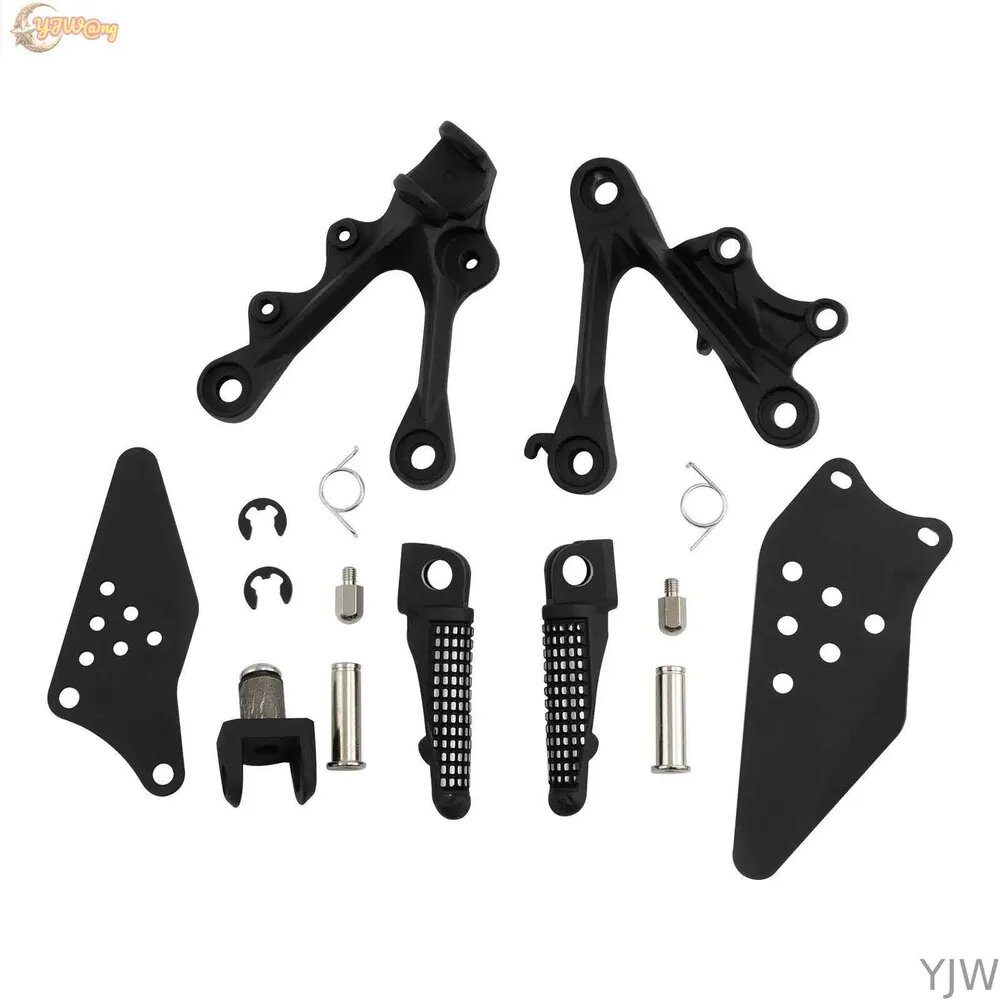 Подножки для водителя мотоцикла, подножки, кронштейн для подножки для Kawasaki Ninja ZX6R 2009-2024 ZX636 2013-2024-YJW