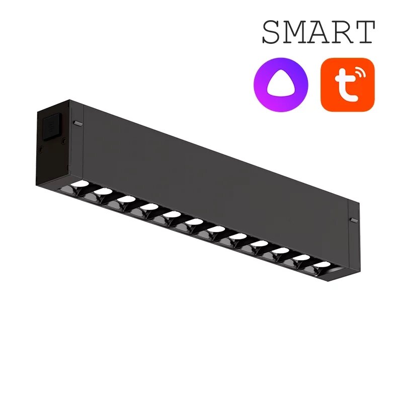 Трековый светильник EKS COLIBRI SMART VEGAS 10W, 2700-6000K, 900ЛМ, черный