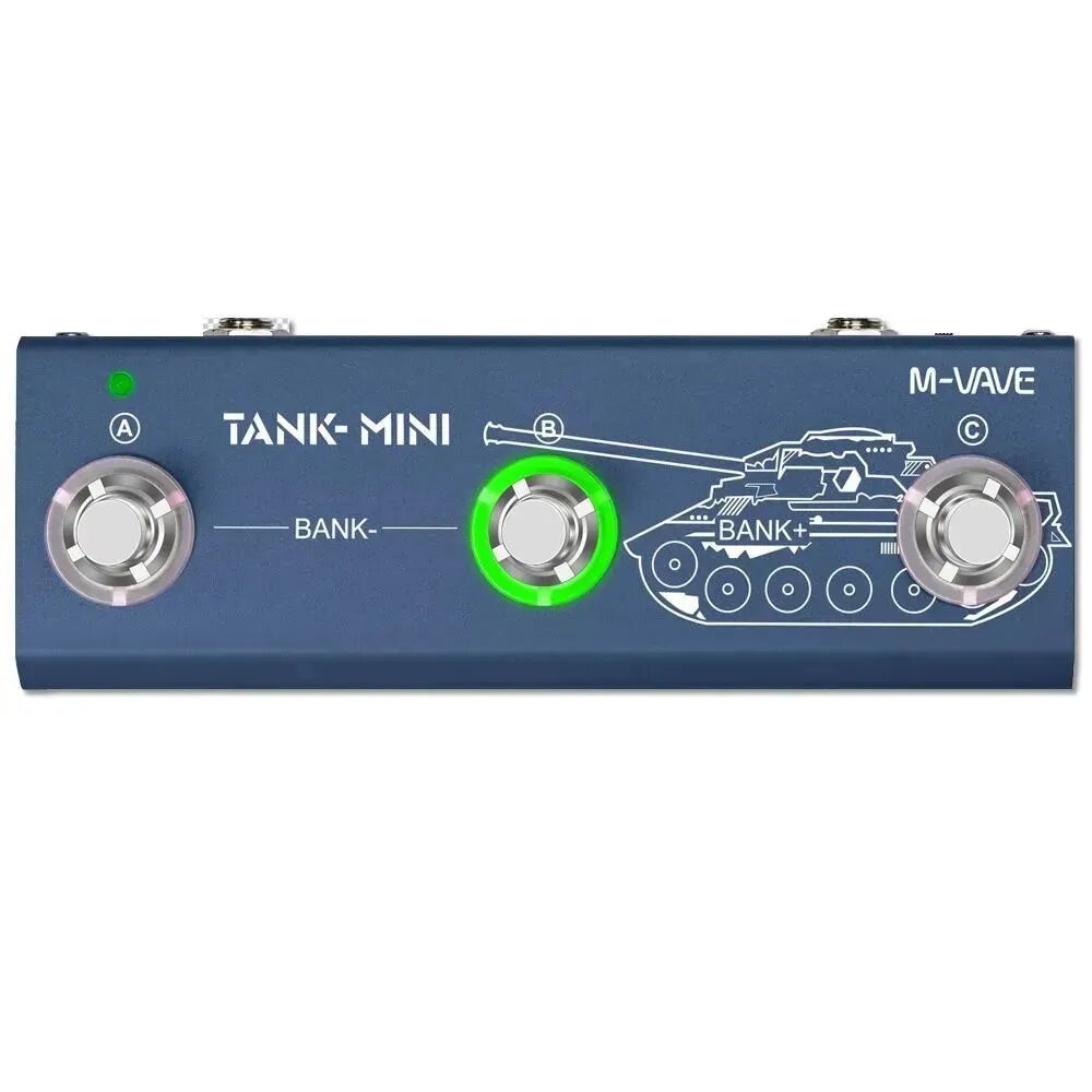 M-VAVE TANK MINI комбинированные эффекты, симулятор эффектов для электрогитары / бас-динамики