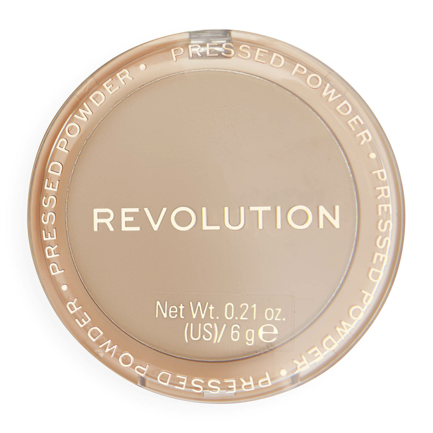 Пудра для лица Makeup Revolution re-loaded pressed powder, тон: vanilla, 6г